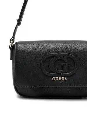 Guess Isola Embossed Logo Shoulder Bag