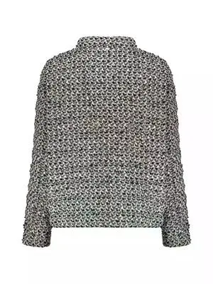 Herno Zip-up Bouclé Puffer Jacket