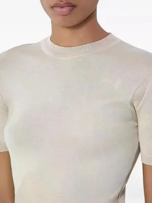 SKIN SERIES Fine-knit T-shirt