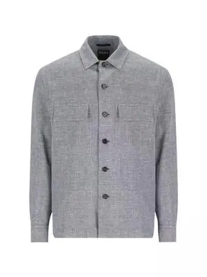 Zegna Flap-pockets Shirt - Grey