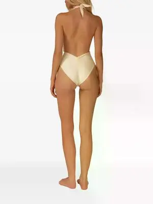 MONTCE X Elsa Hosk Tropez Halterneck Swimsuit
