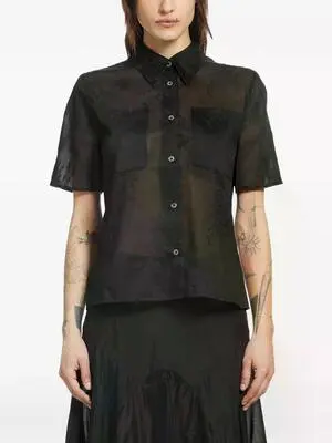 Our Legacy Short-sleeve Pocket Shirt - Black