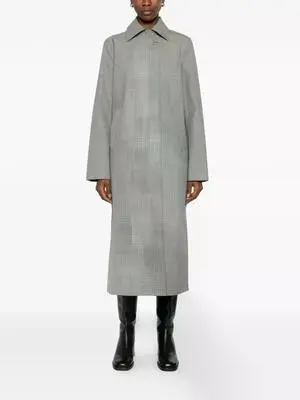 Our Legacy Capital Single-breasted Checked Coat