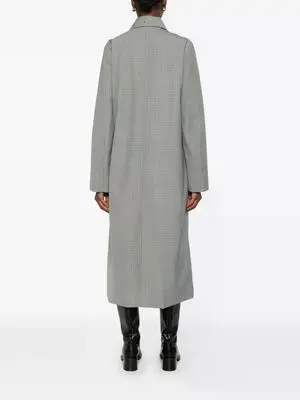 Our Legacy Capital Single-breasted Checked Coat