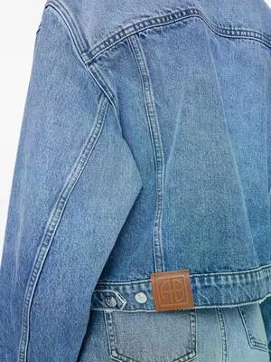 ANINE BING Quincy Buttoned Denim Jacket