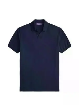 Ralph Lauren Purple Label Polo-collar T-shirt - Blue