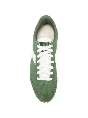 DIADORA Rally Punched Leather Sneakers - Green