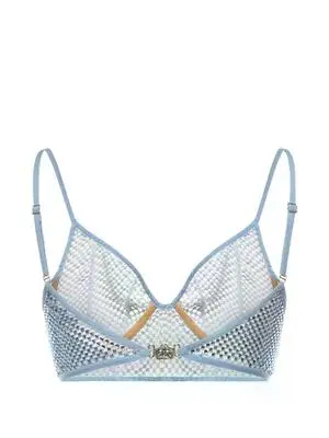GENNY Rhinestone-embellished Top