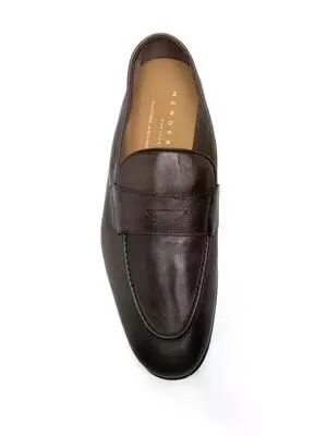 HENDERSON BARACCO Leather Penny Loafers