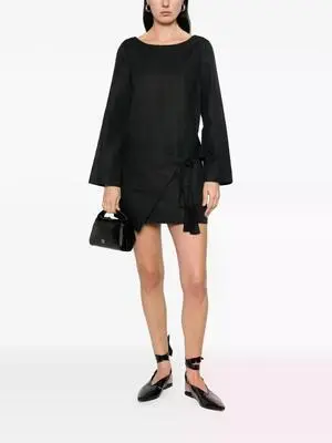 Posse Yvette Wrap Mini Dress