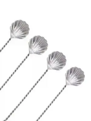 BITOSSI HOME Sea Shell Appetizer Forks Set