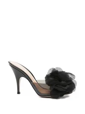 Gianvito Rossi Square Toe Mules Clogs For Women