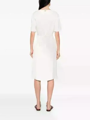 Herno Tie-waist Midi Dress
