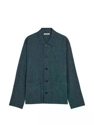 You Must Create Pj Check Shirt - Blue
