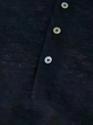 Zegna Short-sleeved Buttoned Polo Shirt