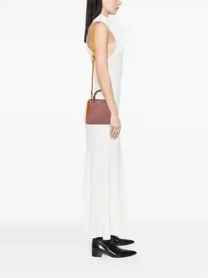 Gucci Calfskin Bamboo Shopper Satchel