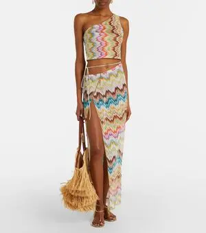 Missoni Zigzag Wrap Skirt