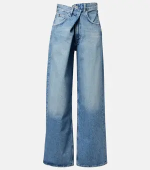 AGOLDE Vana Wide-leg Jeans - Blue