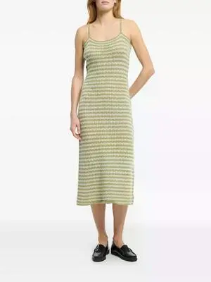BARRIE Cashmere Lace Maxi Dress