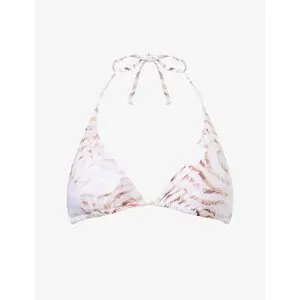 GRACEJACOB Coconut Triangle Bikini Top - Multi