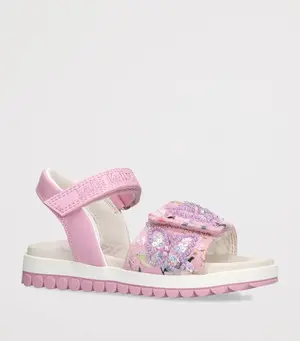LELLI KELLY Serena Embellished Butterfly Sandals