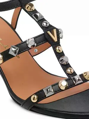 VIA ROMA 15 Studded Buckle Sandals