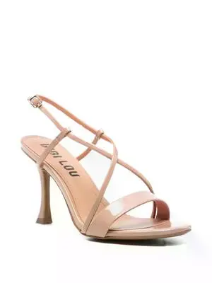 BIBI LOU Strappy Heeled Sandals - Neutrals