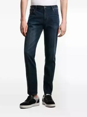 Emporio Armani J45 Five-pocket Jeans - Blue