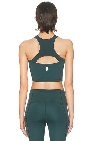 On Train Volt Crop Top - Obsidian
