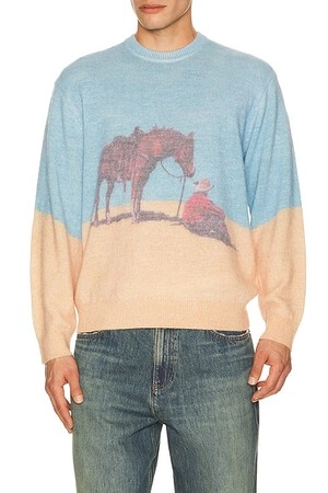 ONE OF THESE DAYS So Far Away Printed Sweater - Multi