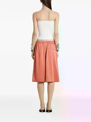 COURREGES Back-panel Shorts - Orange