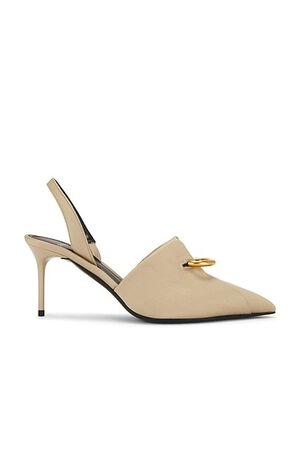 Balmain Piercing Slingback Pump - Sand