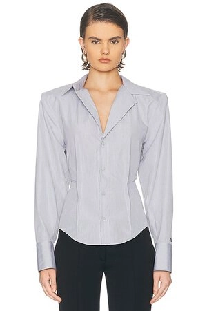 Attico Button Down Shirt - Multicolor