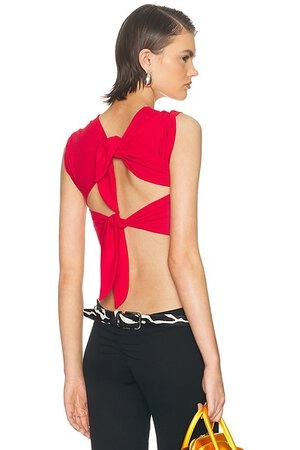Attico Cropped T-shirt
