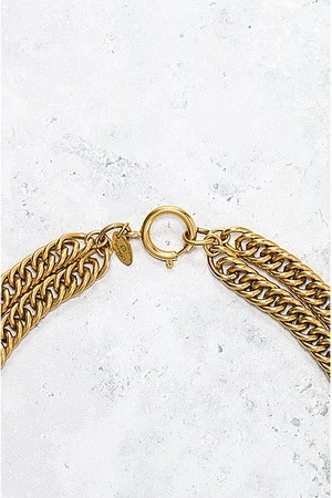 Chanel Logo Chain Necklace