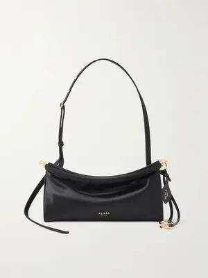Alaïa Le Click Small Satin Shoulder Bag - Black
