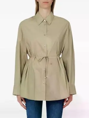 Liu Jo Drawstring Waist Shirt - Neutrals