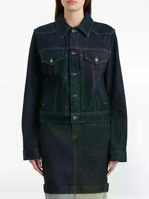 Khaite Augustine Denim Jacket - Blue