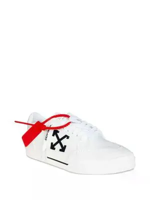 Off-White Low Vulcanised Sneakers - White