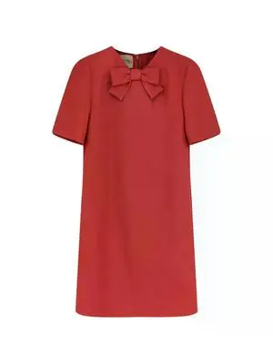 Valentino Garavani Bow Detail Mini Dress