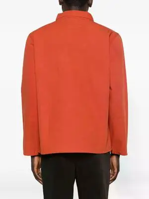 USKEES Chest-pocket Shirt Jacket - Orange