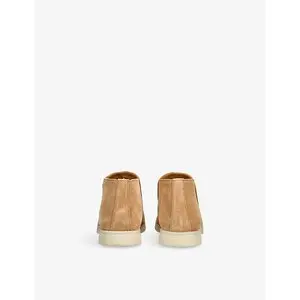 AURELIEN Suede Loafers - Beige