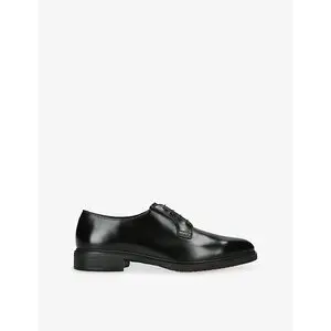 Santoni Leather Derby Shoes