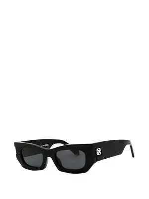 Off-White Belleville Rectangle-frame Sunglasses - Black