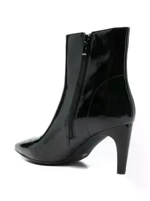 LINDA BAUMANN Pointed Toe Zip Fastening Boots