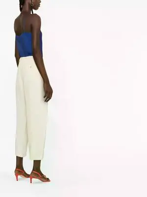 Max Mara Sleeveless Silk Top - Blue