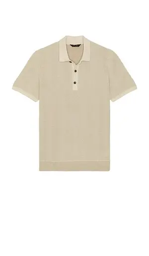 RHONE Mercer Knit Polo In . Also