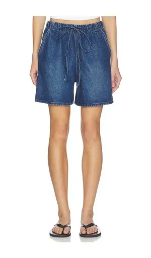 MOTHER The Buffet Bermuda Short - Blue