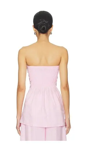 Faithfull The Brand Boe Tunic Top - Pink