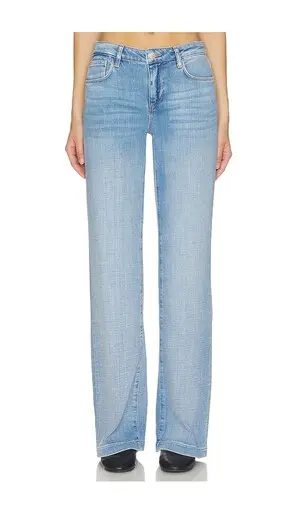 L'Agence Joanne Low Rise Wide Leg Jean - Blue